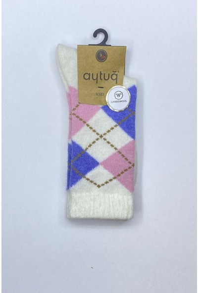 Aytuğ Kadın Koyun Yünü ( Lambswool) Dikişsiz Baklava Dilimi Çorap Aytuğ Kadın Koyun Yünü ( Lambswool) Dikişsiz Baklava Dilimi Çorap