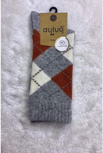 Aytuğ Kadın Koyun Yünü ( Lambswool) Dikişsiz Baklava Dilimi Çorap Aytuğ Kadın Koyun Yünü ( Lambswool) Dikişsiz Baklava Dilimi Çorap
