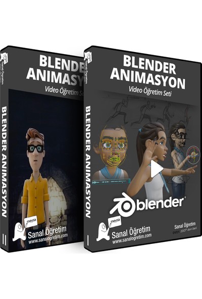 Sanal Öğretim Blender Animasyon Video Ders Eğitim Seti Sanal Öğretim Blender Animasyon Video Ders Eğitim Seti