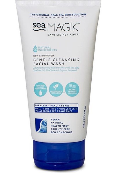 Dead Sea Spa Magik Köpüren Yüz Temizleyici Krem 150 ml Dead Sea Spa Magik Köpüren Yüz Temizleyici Krem 150 ml