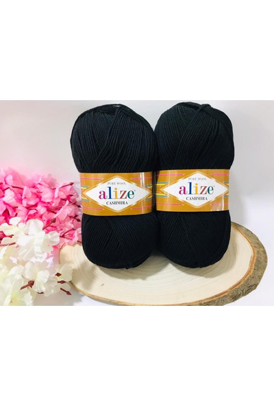 Alize Cashmira 2 Adet Saf Yün Örgü Ipi