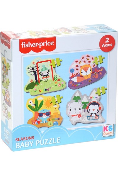 KS 13403 Ks Fisher-Price Baby Puzzle Mevsimler - Seasons / 2+3+4+4 Parça Puzzle / +2 Yaş KS 13403 Ks Fisher-Price Baby Puzzle Mevsimler - Seasons / 2+3+4+4 Parça Puzzle / +2 Yaş
