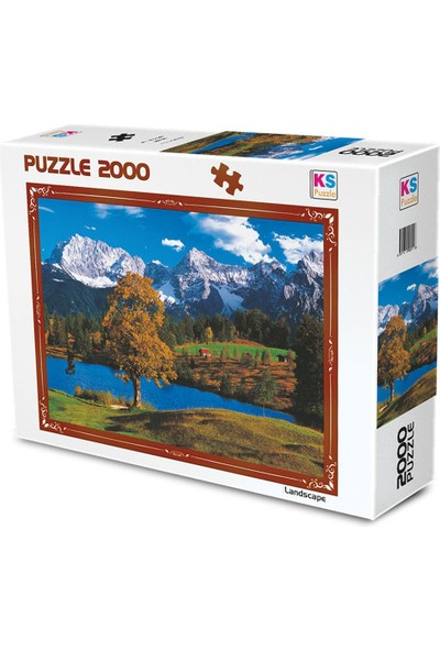KS 11218 Ks Bavyera Alpleri 2000 Parça Manzara Puzzle / +12 Yaş KS 11218 Ks Bavyera Alpleri 2000 Parça Manzara Puzzle / +12 Yaş