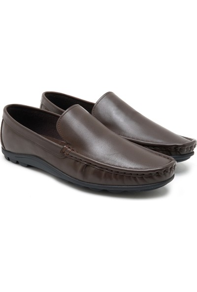 Desa Costner Kahve Erkek Deri Loafer Günlük Ayakkabı