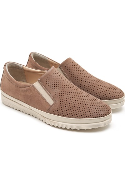 Desa Bej Kadın Loafer Günlük Ayakkabı