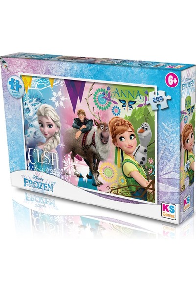 KS FRZ113 Ks, Frozen 200 Parça Puzzle KS FRZ113 Ks, Frozen 200 Parça Puzzle
