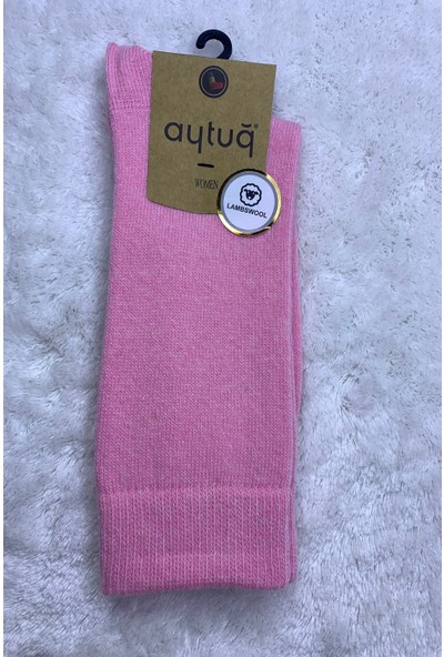 Aytuğ Kadın Koyun Yünü ( Lambswool) Düz Renk Çorap Aytuğ Kadın Koyun Yünü ( Lambswool) Düz Renk Çorap