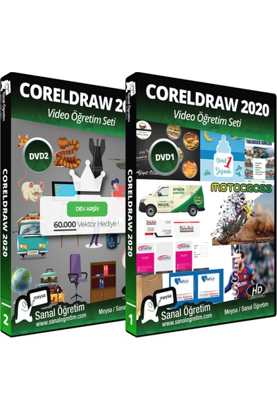 Sanal Öğretim Corel Draw 2020 Video Ders Eğitim Seti Sanal Öğretim Corel Draw 2020 Video Ders Eğitim Seti