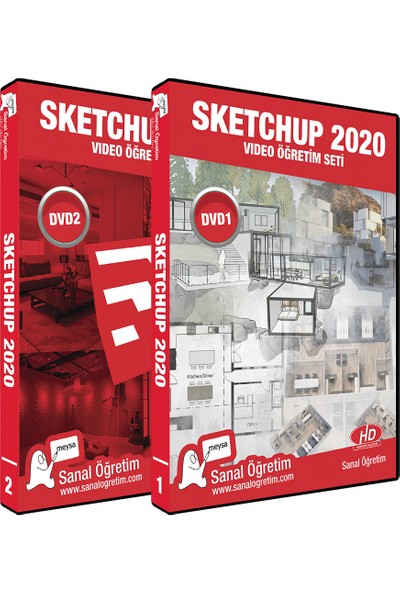 Sanal Öğretim Sketchup 2020 Video Ders Eğitim Seti Sanal Öğretim Sketchup 2020 Video Ders Eğitim Seti