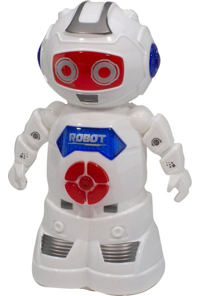 Oyuncak Robot Koruma Robotu Işıklı Türkçe Sesli