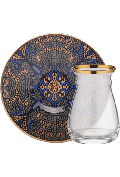 Glore Tesserra Çay Bardağı 6 Adet