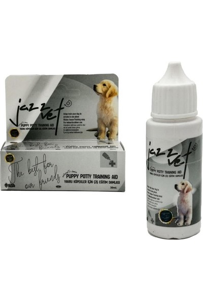 Jazz Vet Yavru Köpek Çiş Eğitim Damlası 30ML x 2 Adet Jazz Vet Yavru Köpek Çiş Eğitim Damlası 30ML x 2 Adet