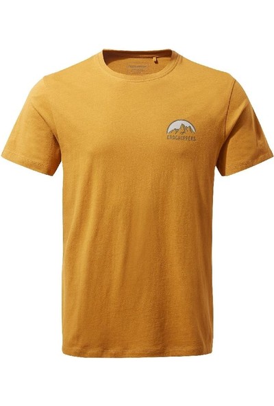 Craghoppers Mens Mightie Ss T-Shirt Erkek Hardal Kısa Kollu Tişört CMT936