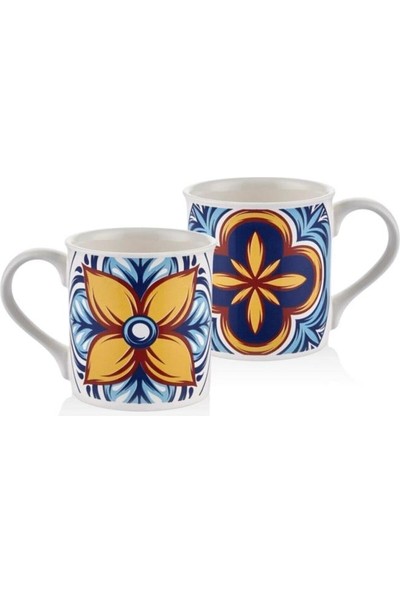 The Mia Toscana Stoneware 2'li 280CC Kupa Seti Kutulu KPA0030