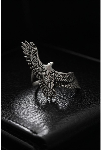 Clariss Ayarlanabilir Kartal Model Erkek Yüzük