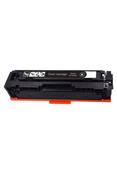 Hp CF400A(201A) Canon CRG-045 Siyah Muadil Toner Hp CF400A(201A) Canon CRG-045 Siyah Muadil Toner