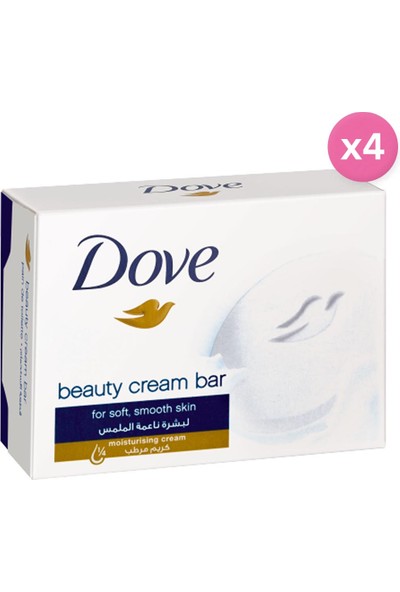 Dove Sabun Beauty Cream Bar 4'lü Dove Sabun Beauty Cream Bar 4'lü