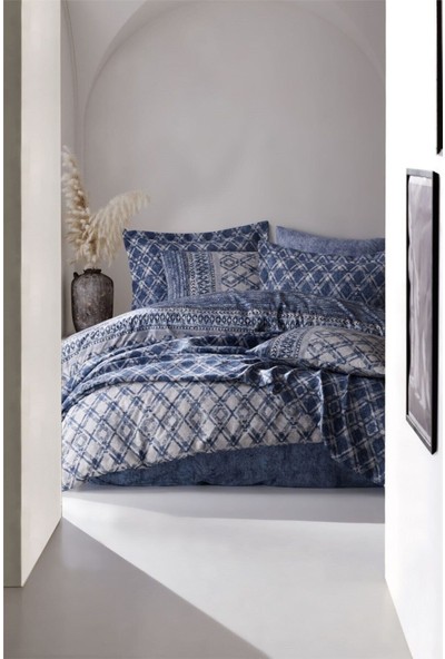 İyi Geceler İstanbul Ranforce Çift Kişilik Nevresim Takımı - Moderna