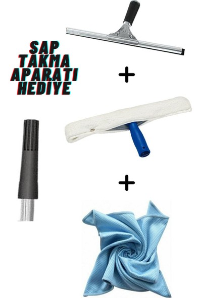 Oliva Nero 35 cm Set Camsil Silme Aparatı Çekçek Metal ( Hediyeli Sap Takma Aparatı ) Oliva Nero 35 cm Set Camsil Silme Aparatı Çekçek Metal ( Hediyeli Sap Takma Aparatı )