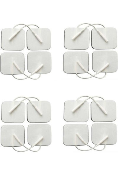 Cathay Tens Pedi Elektrodu 5x5 cm (Kare), 4'lü (Pakette 16 Adet) Cathay Tens Pedi Elektrodu 5x5 cm (Kare), 4'lü (Pakette 16 Adet)
