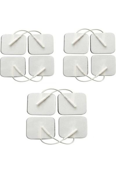 Fizyopol Tens Pedi Yapışkanlı Elektrod 5 X5 cm 3 Paket
