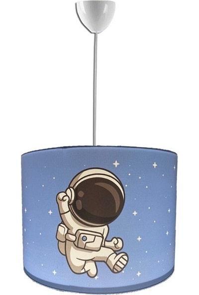 Ömür Avize 2 Renk Astronot Çocuk Odasi Avi̇zesi̇