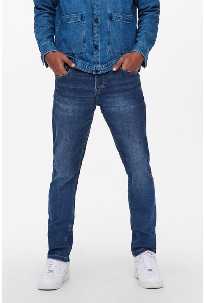 Jack & Jones Only&sons 22019617 Erkek Pantolon - Lacivert