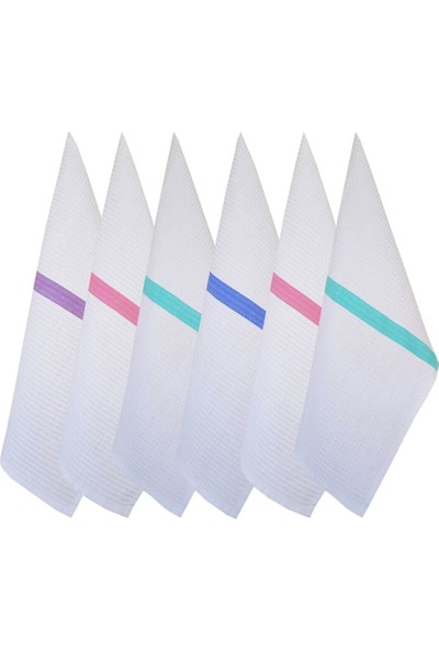 Elmira 6lı Mutfak El Havlusu Kurulama Bezi Peçetesi 40X60 cm Elmira 6lı Mutfak El Havlusu Kurulama Bezi Peçetesi 40X60 cm