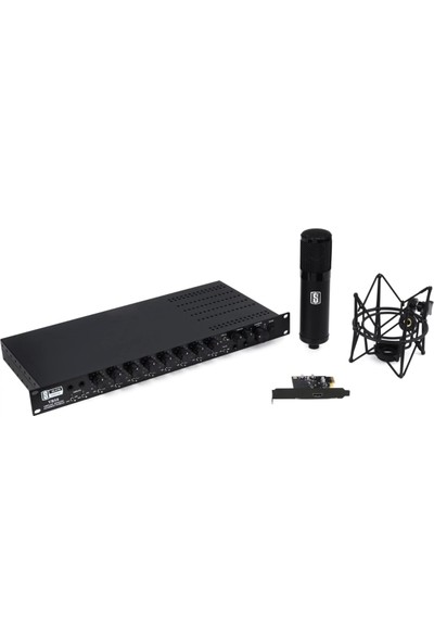 Slate Digital Vrs8 + Ml-1 | 8 Kanal Thunderbolt 2 Ses Kartı ve Modelleme Mikrofonlu Paket Slate Digital Vrs8 + Ml-1 | 8 Kanal Thunderbolt 2 Ses Kartı ve Modelleme Mikrofonlu Paket