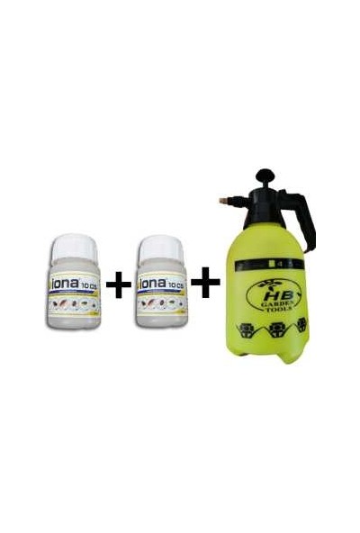 İona Kene, Tahtakurusu, Pire ve Tüm Haşereler Için Iona 50 ml ve Hb Mekanik El Pompası 2 Lt İona Kene, Tahtakurusu, Pire ve Tüm Haşereler Için Iona 50 ml ve Hb Mekanik El Pompası 2 Lt