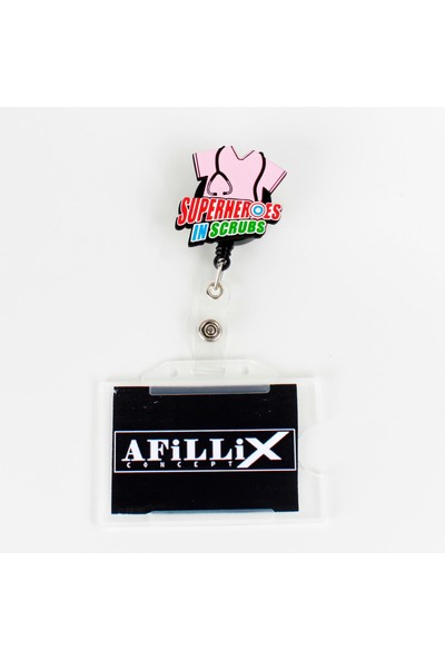 Afillix Concept Pembe Süperheroes In Scrubs Tasarım Ahşap Yoyo Yaka Kartı Aksesuarı Şeffaf Kart Koruyucu Hediyeli Afillix Concept Pembe Süperheroes In Scrubs Tasarım Ahşap Yoyo Yaka Kartı Aksesuarı Şeffaf Kart Koruyucu Hediyeli