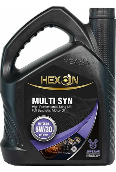Hexon Multi Syn 5W-30 4 Lt ( Üretim Tarihi : 2021 )