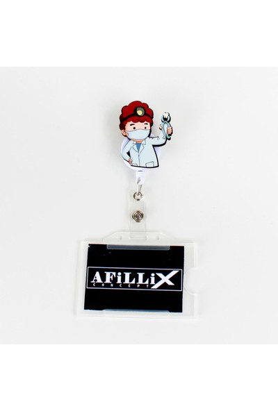 Afillix Concept Diş Hekimi Tasarım Ahşap Yoyo Yaka Kartı Aksesuarı Şeffaf Kart Koruyucu Hediyeli Afillix Concept Diş Hekimi Tasarım Ahşap Yoyo Yaka Kartı Aksesuarı Şeffaf Kart Koruyucu Hediyeli