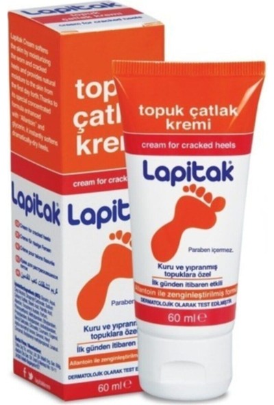 Lapitak Topuk Çatlak Kremi 60ML Lapitak Topuk Çatlak Kremi 60ML