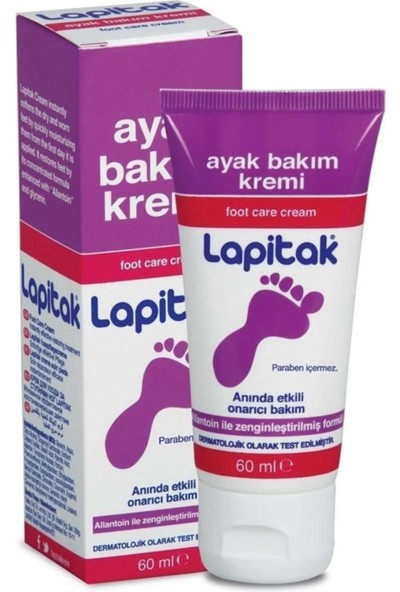 Lapitak Ayak Bakım Kremi 60 Ml. Lapitak Ayak Bakım Kremi 60 Ml.