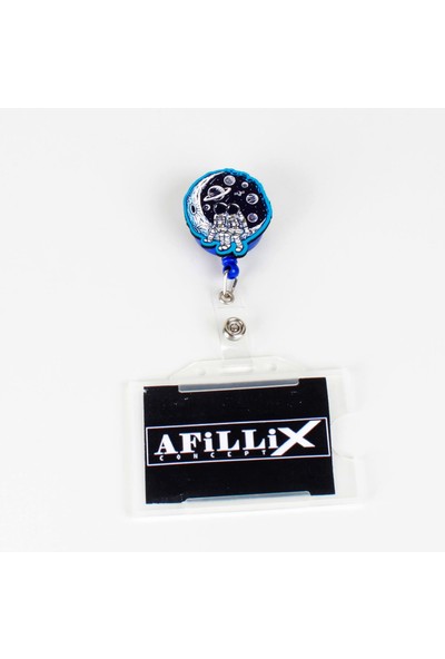 Afillix Concept Gezegen Astronot Tasarım Ahşap Yoyo Yaka Kartı Aksesuarı Şeffaf Kart Koruyucu Hediyeli Afillix Concept Gezegen Astronot Tasarım Ahşap Yoyo Yaka Kartı Aksesuarı Şeffaf Kart Koruyucu Hediyeli