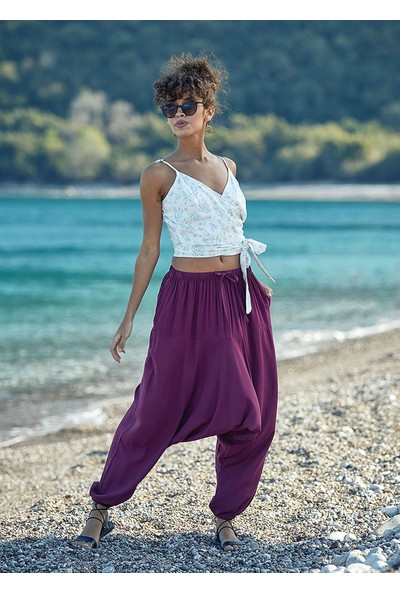 Clandestino Kadın Otantik Şalvar Pantolon