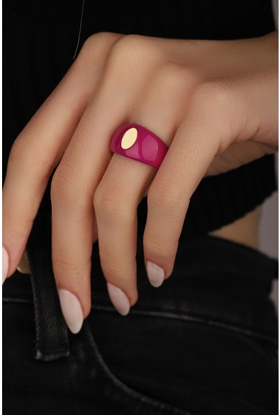 Mistik Silver Taşsız Mineli Oval Gümüş Yüzük Mistik Silver Taşsız Mineli Oval Gümüş Yüzük