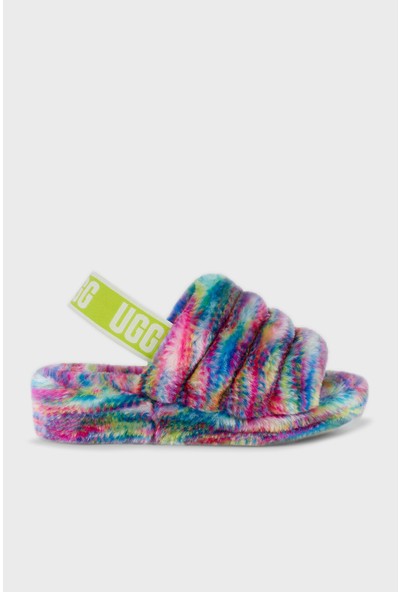 Ugg W Fluff Yeah Pixelate Elastik Bantlı Terlik Bayan Terlik 1125007 Ugg W Fluff Yeah Pixelate Elastik Bantlı Terlik Bayan Terlik 1125007