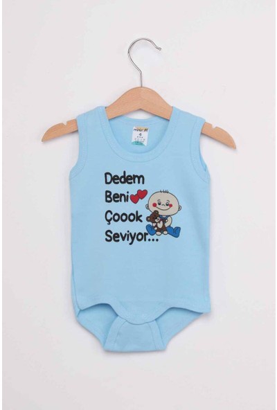 Dedem Beni Çok Seviyor Bebek Zıbın | Mavi Dedem Beni Çok Seviyor Bebek Zıbın | Mavi