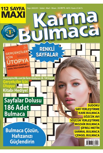 Karma Bulmaca 2022/01