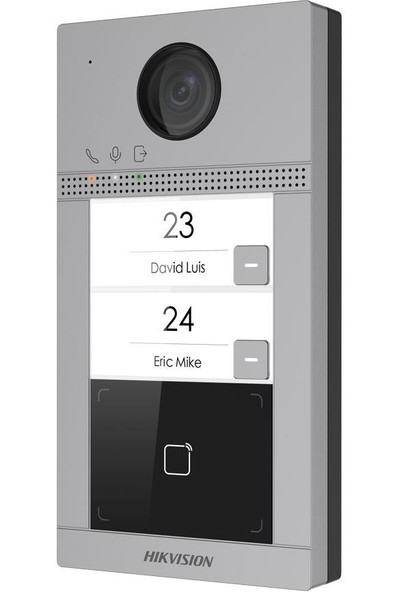 Hikvision DS-KV8213-WME1 Video Intercom Villa Kapı Istasyonu Hikvision DS-KV8213-WME1 Video Intercom Villa Kapı Istasyonu