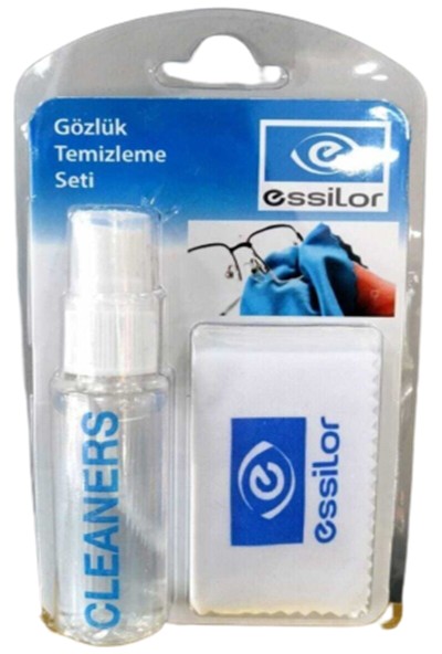 Essilor 2 Adet Essilör Gözlük Temizleme Spreyi ve Ipek Bez Essilor 2 Adet Essilör Gözlük Temizleme Spreyi ve Ipek Bez