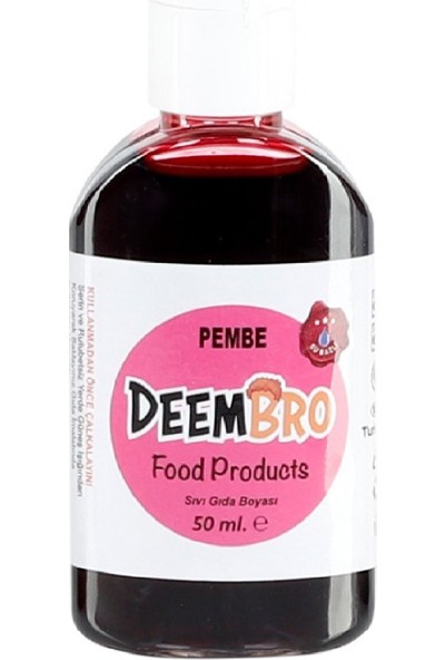 Deembro Sıvı Gıda Boyası 50 ml Pembe