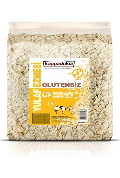 Kappadokia Glütensiz Yulaf Ezmesi 1000GR Ekonomik Boy Kappadokia Glütensiz Yulaf Ezmesi 1000GR Ekonomik Boy