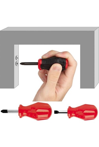 Mastercare High-Torque Avuçiçi Düz-Yıldız Uçlu Tornavida Seti 716084 6 Lı Paket Mastercare High-Torque Avuçiçi Düz-Yıldız Uçlu Tornavida Seti 716084 6 Lı Paket