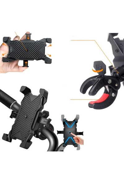 Kılıfreyonum Bisiklet ve Motorsiklet Telefon Tutucu