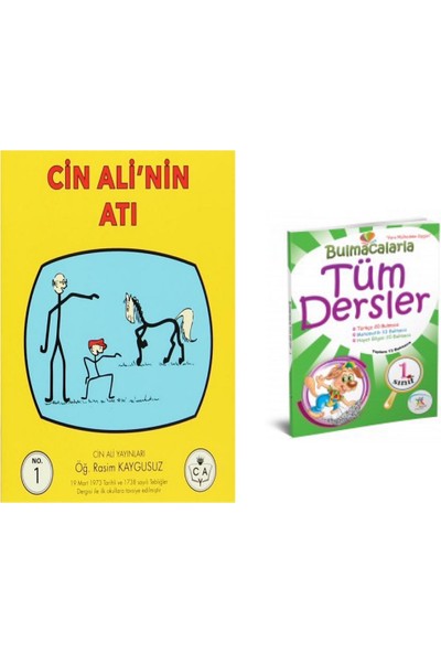 Cin Ali Serisi 10 Kitap + 5 Renk Yayınları Bulmacalarla Tüm Dersler Cin Ali Serisi 10 Kitap + 5 Renk Yayınları Bulmacalarla Tüm Dersler