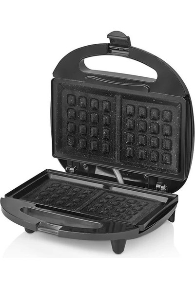 King KWM646 Matilda Waffle Makinesi Inox King KWM646 Matilda Waffle Makinesi Inox