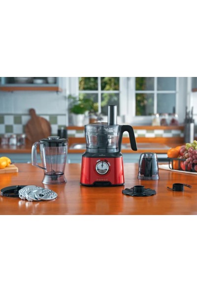 Karaca Mastermaid Power Multifunctional 10 In 1 Imperial Red Gıda Karaca Mastermaid Power Multifunctional 10 In 1 Imperial Red Gıda
